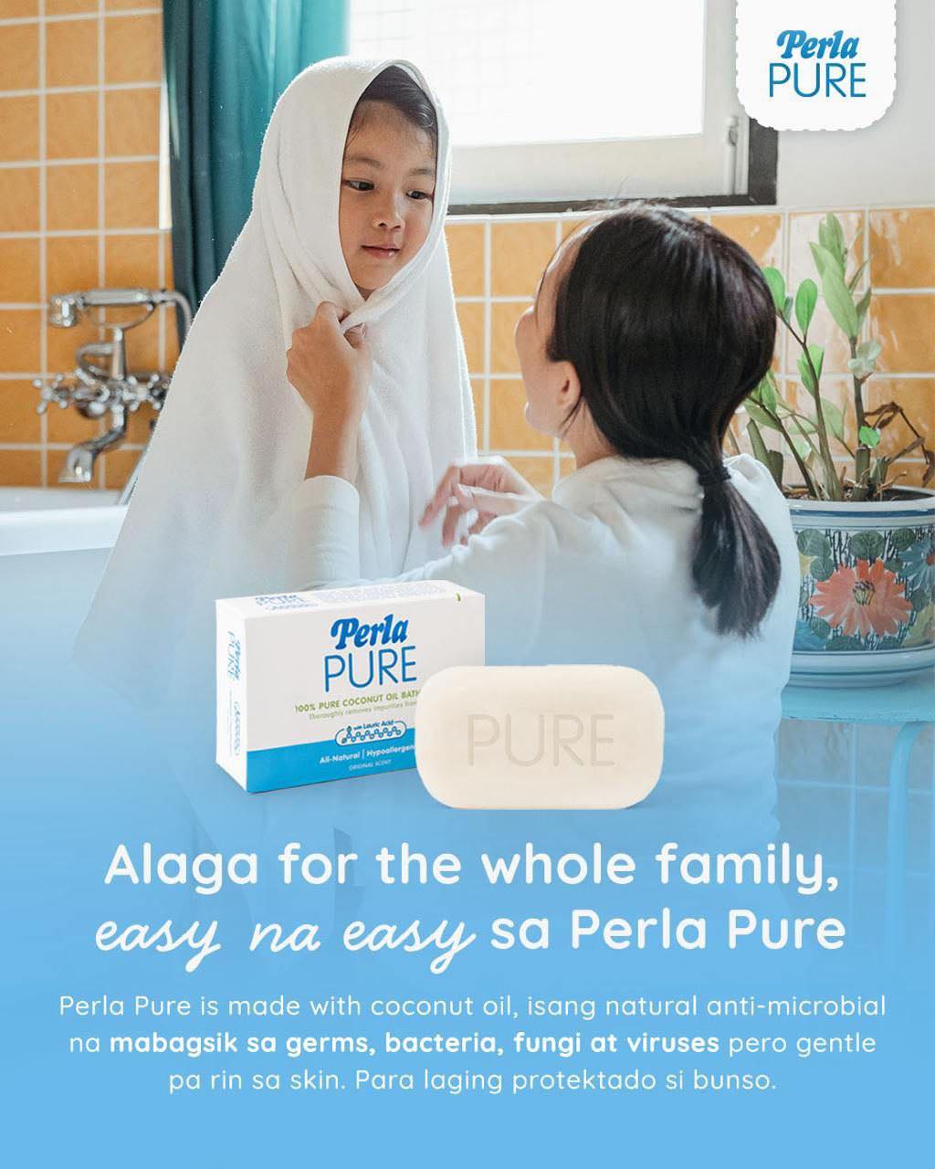 Perla Pure Bath Hypoallergenic Soap Original Scent – Beauty Vault Ph
