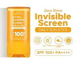 LUXE ORGANIX Zero Shine Invisible Screen Daily Sun Stick SPF 100 17g ...