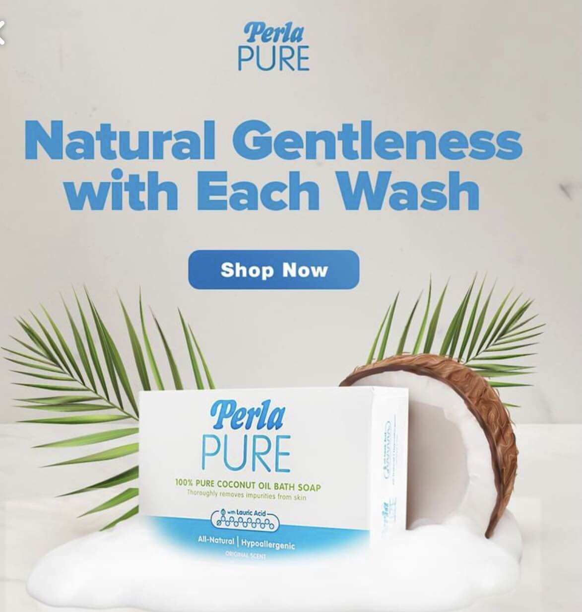 Perla Pure Bath Hypoallergenic Soap Original Scent – Beauty Vault Ph