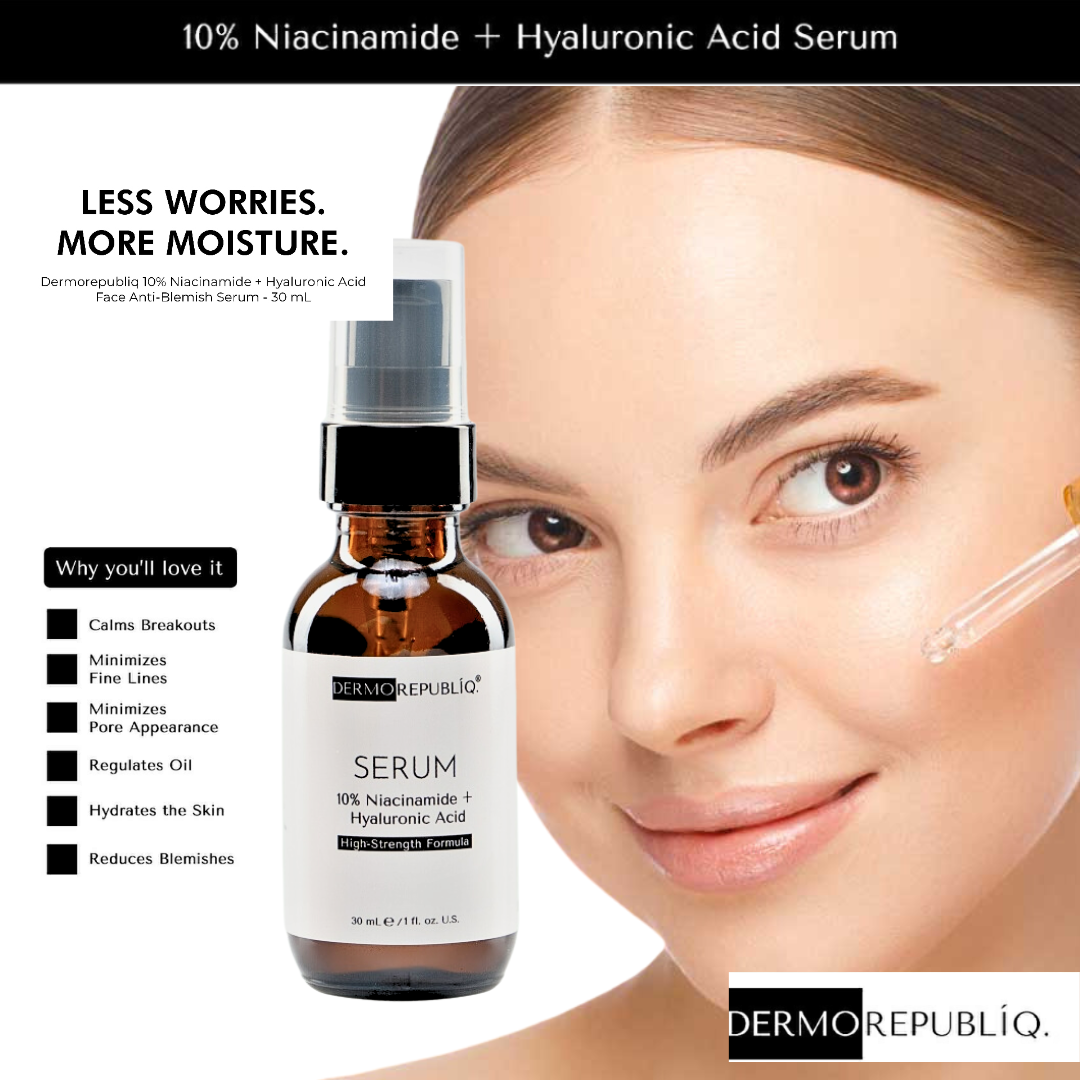 Dermorepubliq 5% Niacinamide + Hyaluronic Acid Sensitive Skin Formula – Beauty Vault Ph