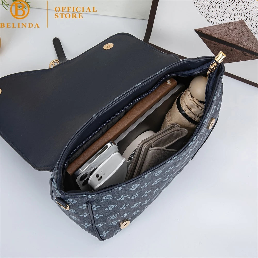 Luxury Curved-Flap Monogram Sling Bag – Beauty Vault Ph