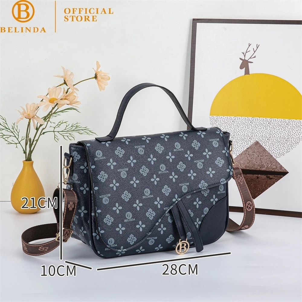Luxury Curved-Flap Monogram Sling Bag – Beauty Vault Ph