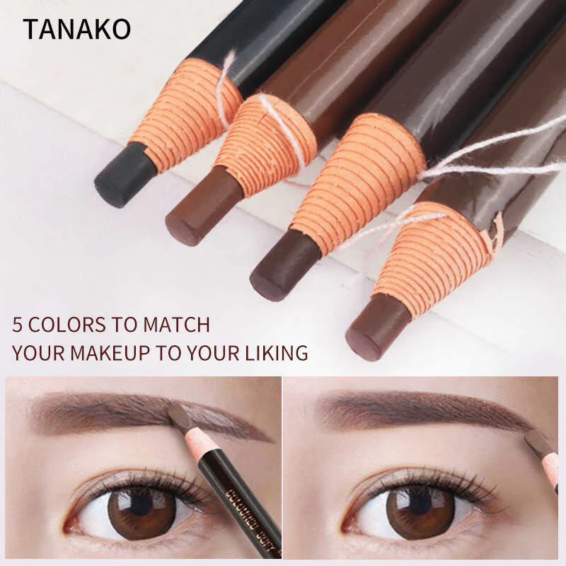 TANAKO Waterproof Soft Coloured Eyebrow Pencil 12pcs/box – Beauty Lounge Ph